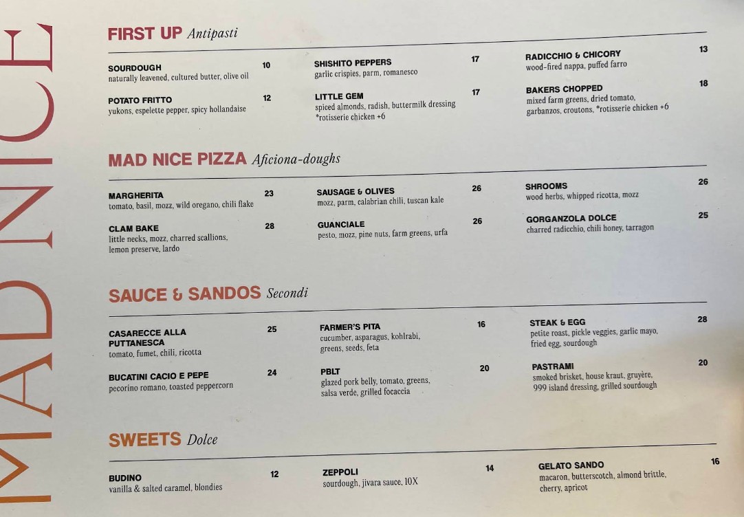 Mad Nice Restaurant Detroit – Modern Italian Dining in Midtown